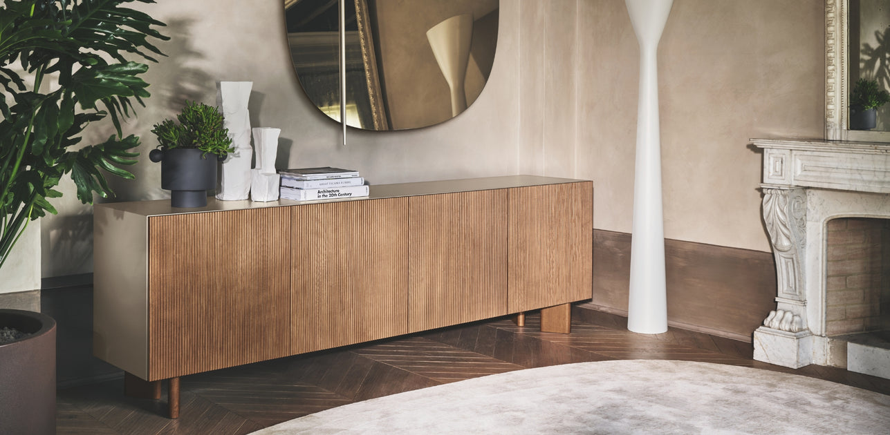 Calligaris Vertical Sideboard – Design Quarter Redbrick