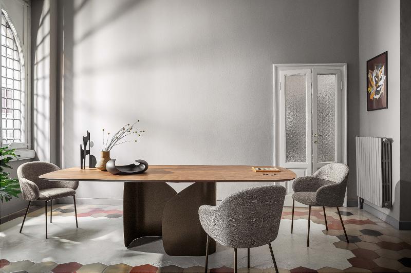 Calligaris Twins Fixed Dining Table – Design Quarter Redbrick